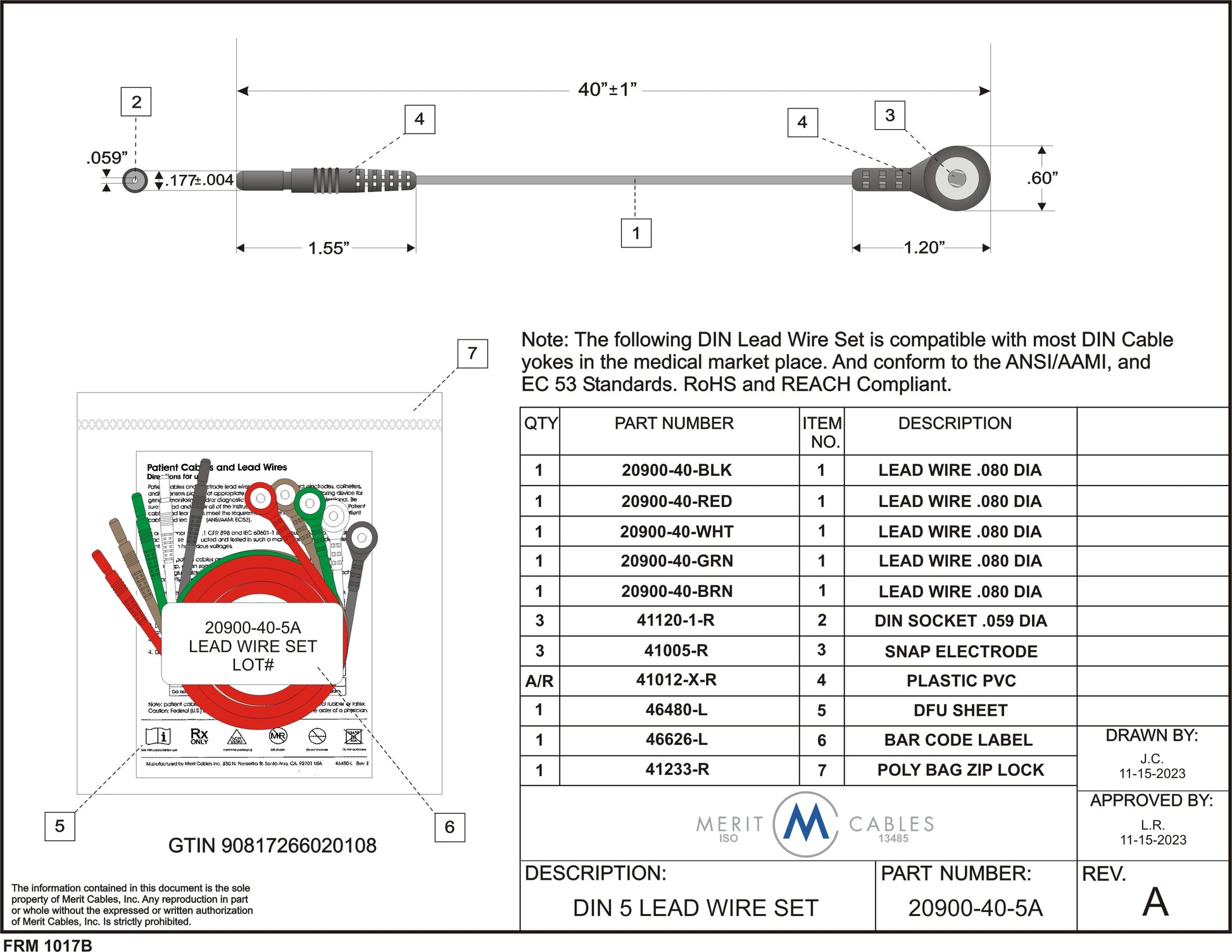 20900-40-5A – Custom Cable Assembly Manufacturing Solutions | Merit ...